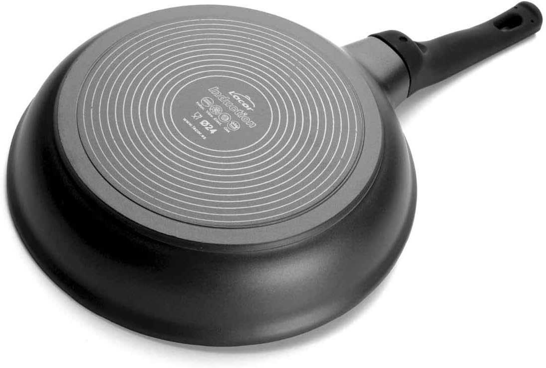 LACOR Cast Aluminium Induction Fry Pan, Black, 22 cm – BigaMart