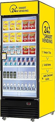 HAHA Vending DC-440D Combo Vending Machine,Smart Refrigerated Vending ...