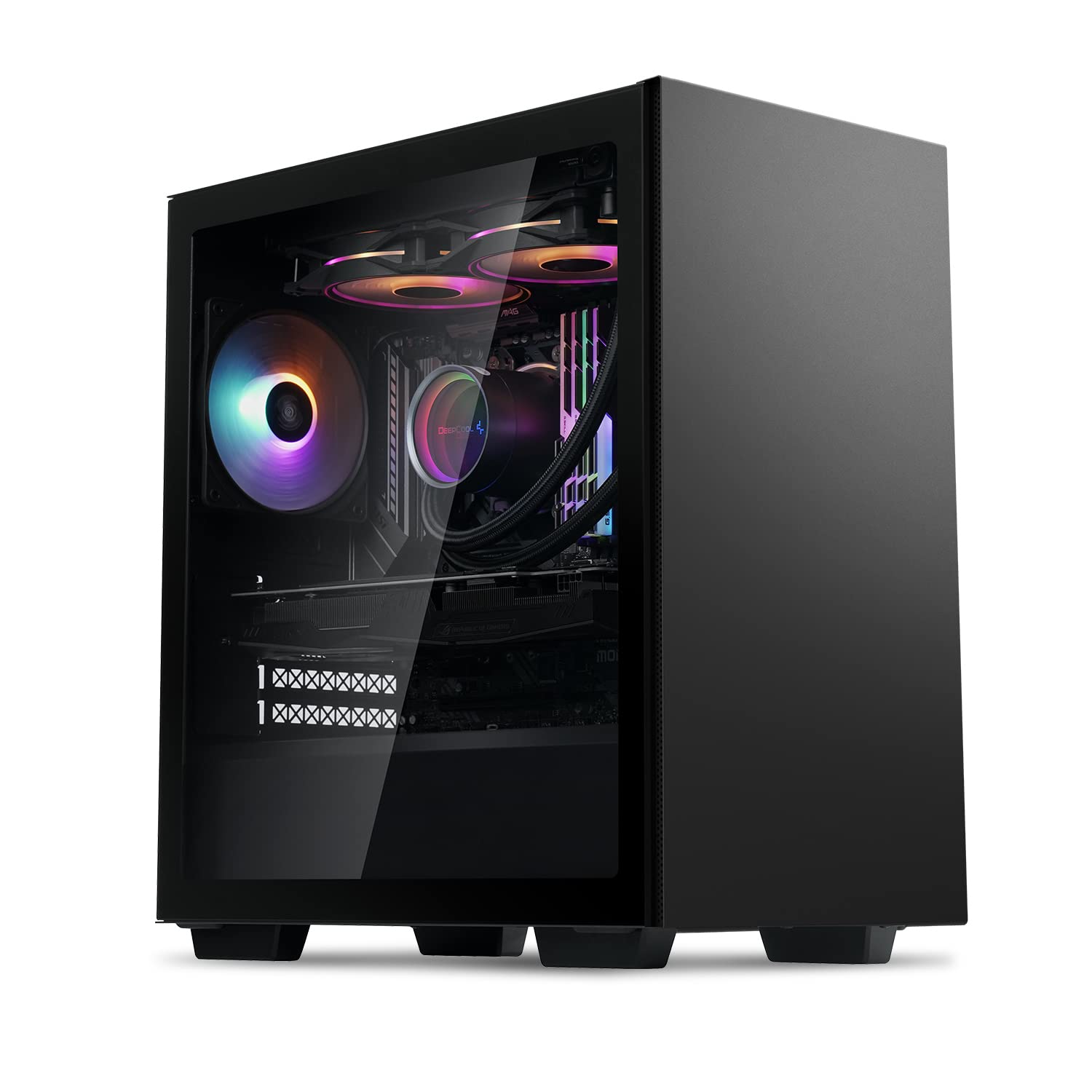 Mua DeepCool MACUBE 110 PC Case Micro-ATX with Fan High-Airflow Panels ...