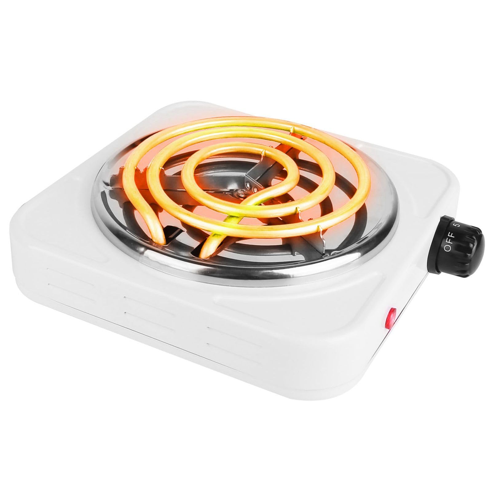 Mua Hot Plate, 1000W Portable Electric Stove for Cooking with 5 Levels ...