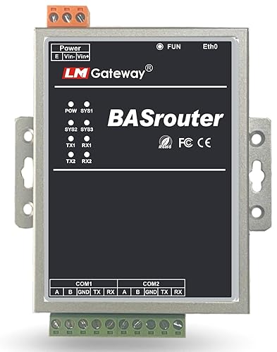 LM BACnet Router 201-B for Building Support, BACnet MS/TP to BACnet IP ...