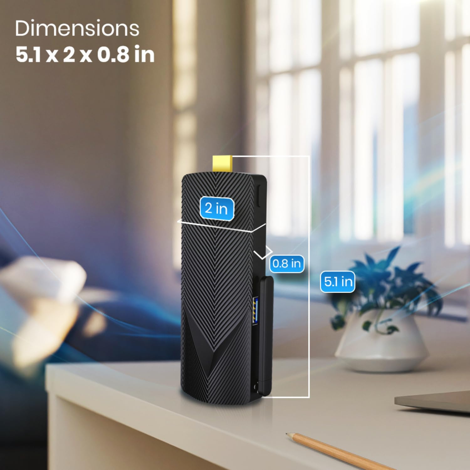 Mua AZULLE Access4 Pro Mini PC Stick with Windows 11 Pro, 4GB/64GB ...