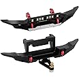 Amazon.com: INJORA Front and Rear Bumper - CNC Aluminum Bumper Set for TRX4M Bronco Upgrade 1/18 ...