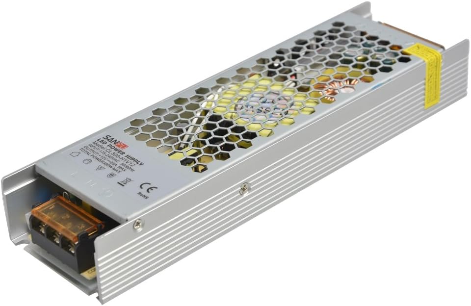 LED Drivers 220V AC 12V DC 300W 25A Constant Voltage Switch Mode Power ...