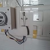 Frontier TM619H2 Digital Timer Programmable Time Switch with LCD 4 Pin ...