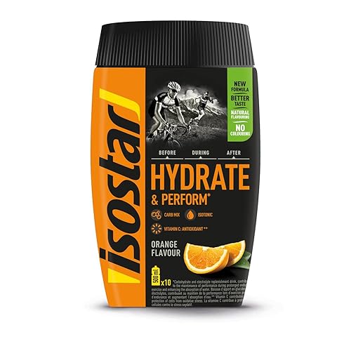 Isostar Hydrate & Perform Orange 400 g in Dubai - UAE | Whizz Sports Drinks
