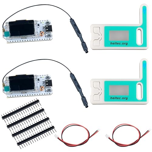 DIYmall 2 Sets 915MHZ ESP32 Lora V3 WiFi+BLE Development Board 0.96inch OLED Display ESP32-S3 ...