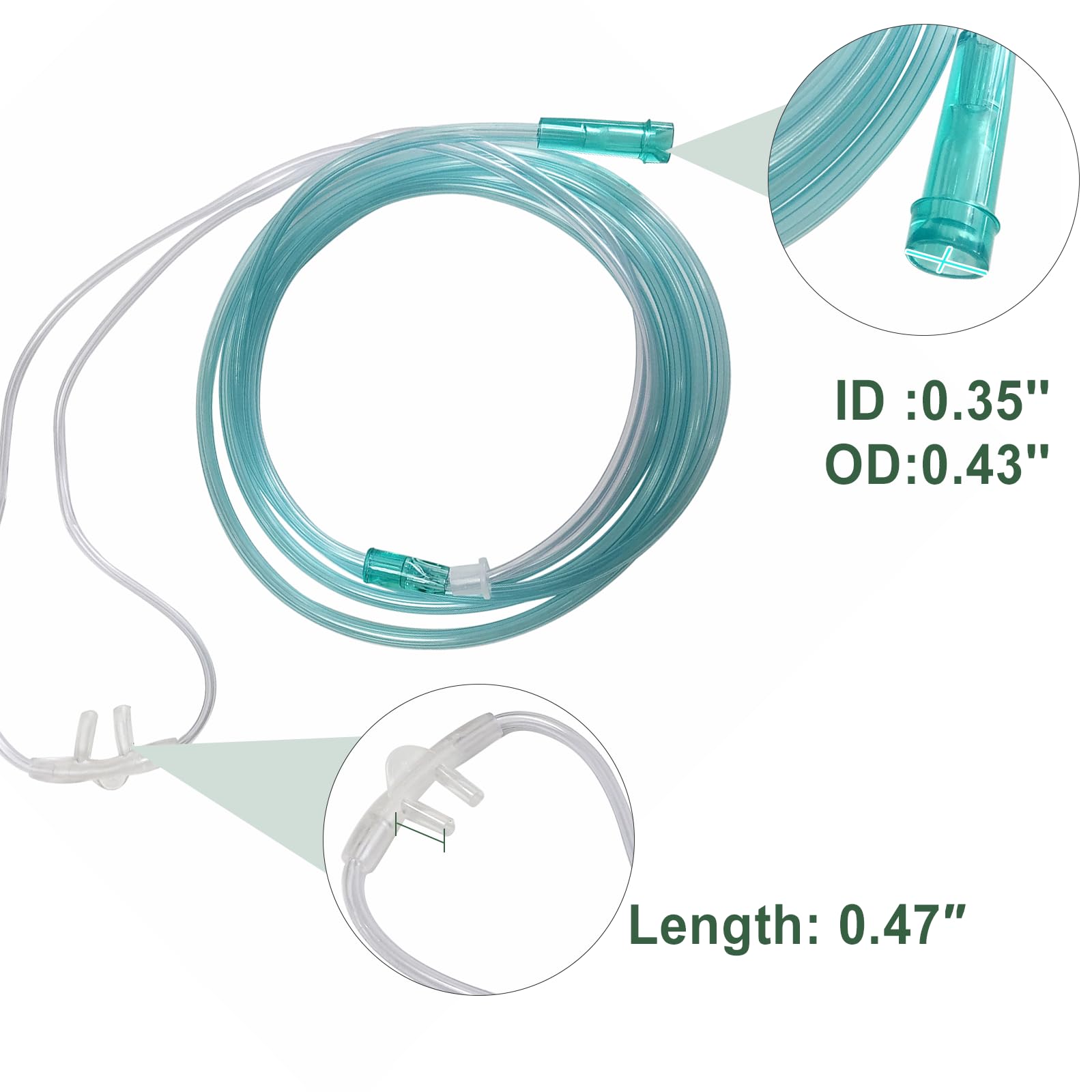 Mua GlobalRoll Adult Standard Nasal Cannula, 8.2 ft Cannula Nasal ...