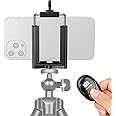 Amazon.com: Phone Tripod Holder and Wireless Remote Control Adapter ...