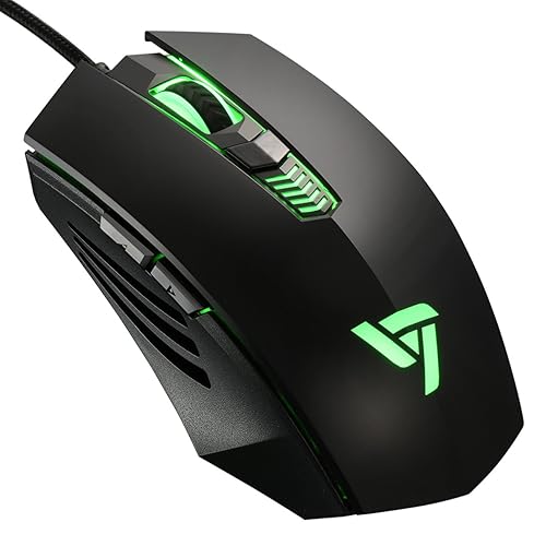 TeckNet Gaming Mouse, RAPTOR Optical Gaming Mouse Wired Ergonomic Mice ...