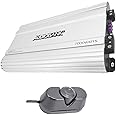 Amazon.com: Audiobank P8001 Monoblock 8000 WATTS Amp Class D Car Audio Stereo Amplifier Remote ...