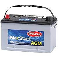 Amazon.com: Delphi BU9065 MaxStart AGM Premium Automotive Battery, Group Size 65 : Automotive