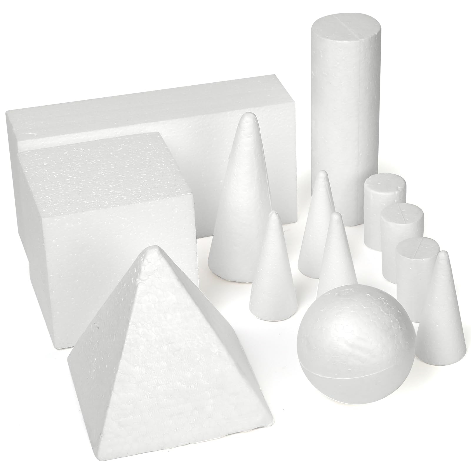Mua Pllieay 13 Pack Assorted Craft Foam, White Foam Blocks, Foam ...