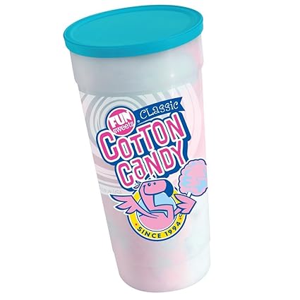 Amazon.com : Fun Sweets Classic Cotton Candy, 4 Ounce, Pack of 2 ...