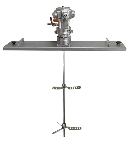 COSMOSTAR M0707 Pneumatic Agitator IBC Mount for IBC Tank, equipped ...