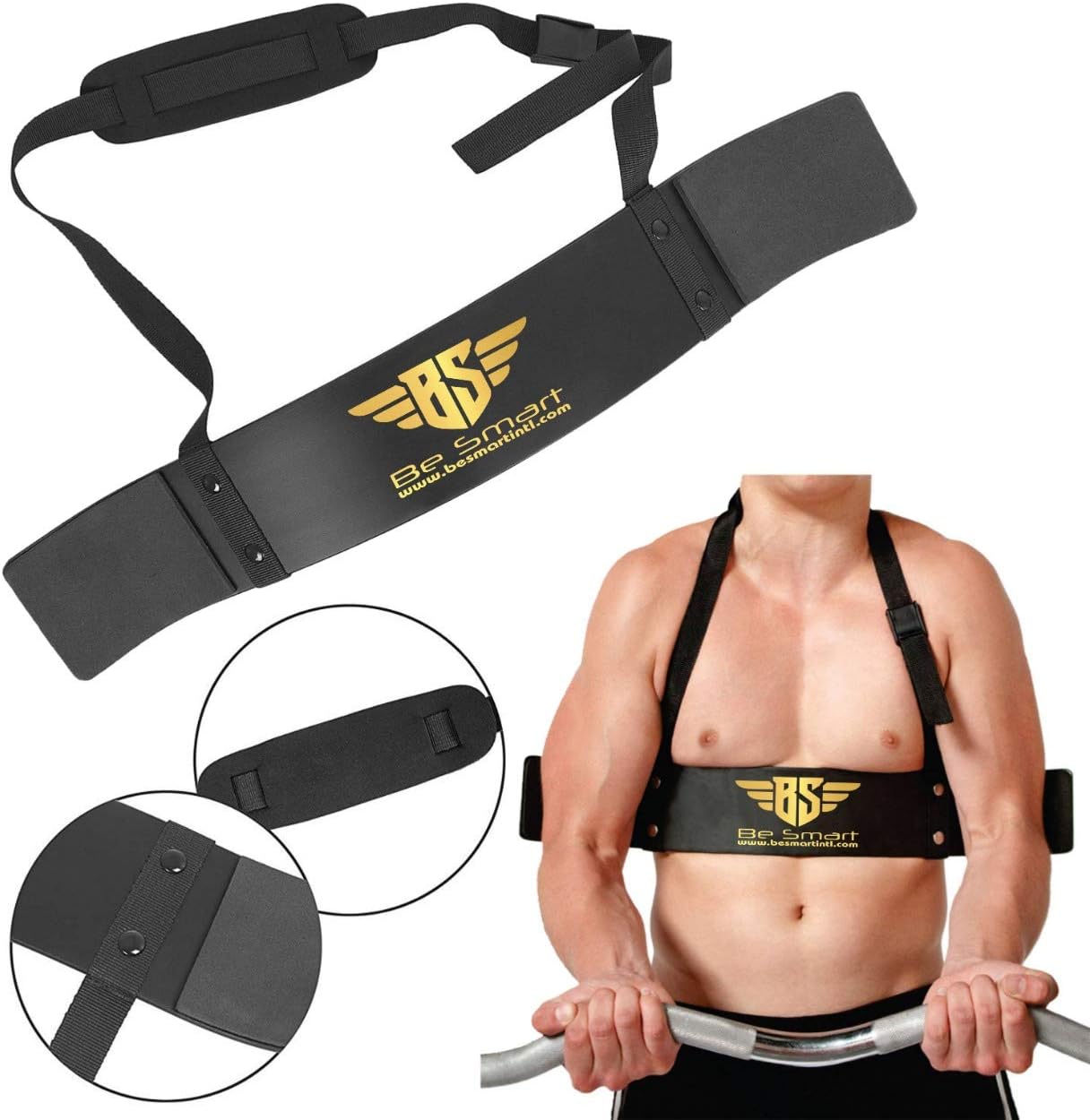 Fitness e palestra BeSMART Heavy-Duty Arm Blaster Body Building Bomber ...