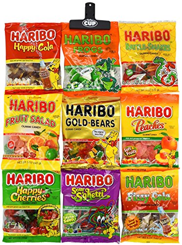 Gummy Candy Variety Pack (8 Pack) Including: Gold-Bears, Star - Want It All