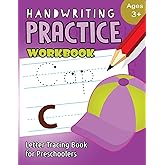 Handwriting Practice Workbook Age 3+: tracing letters and numbers for ...