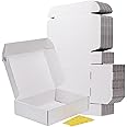 RLAVBL Shipping Boxes 9x6x2 Small White Corrugated Cardboard Mailer Box ...