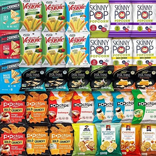 Healthy Snacks Variety Pack for Adults - 35 Pack | Healthy Chips ...