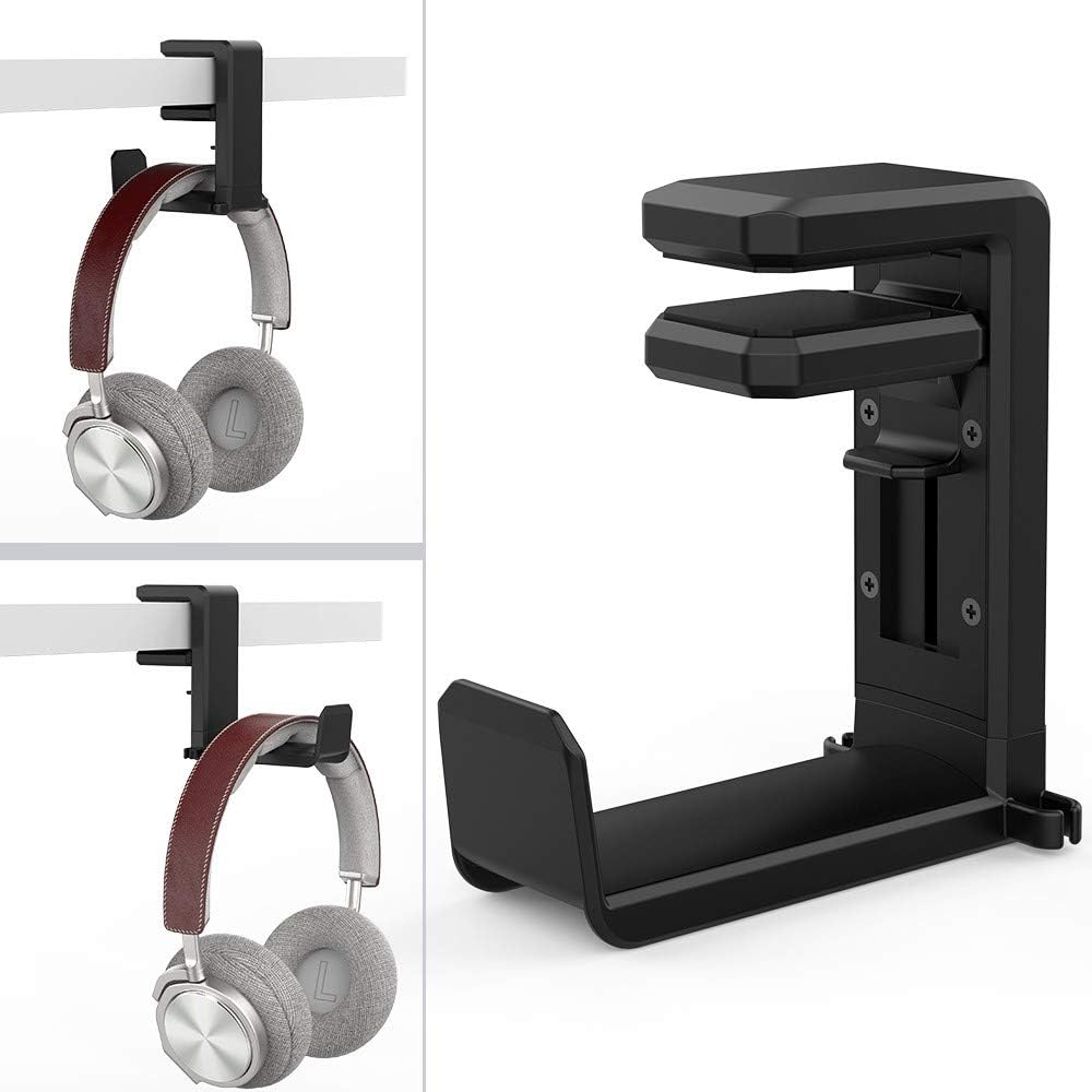 MiiKARE Support Casque avec Bras Pivotant à 360 Degrés, Porte Casque ...