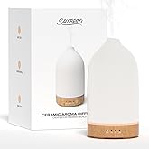 Amazon.com: MEDELIKE Ceramic Diffuse, Stone Essential Oil Diffuser, Ultrasonic Aromatherapy ...