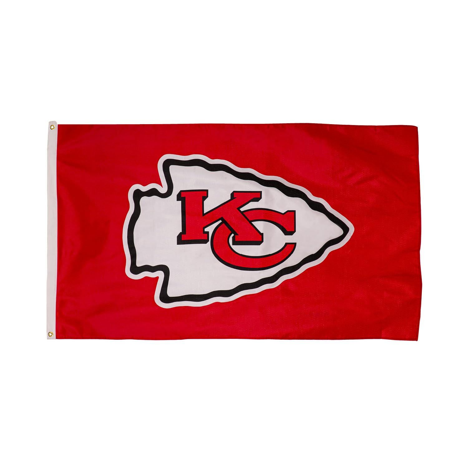 NFL Kansas City Chiefs 3 x 5 Outdoor Durable Flag with Grommets | Heavy ...