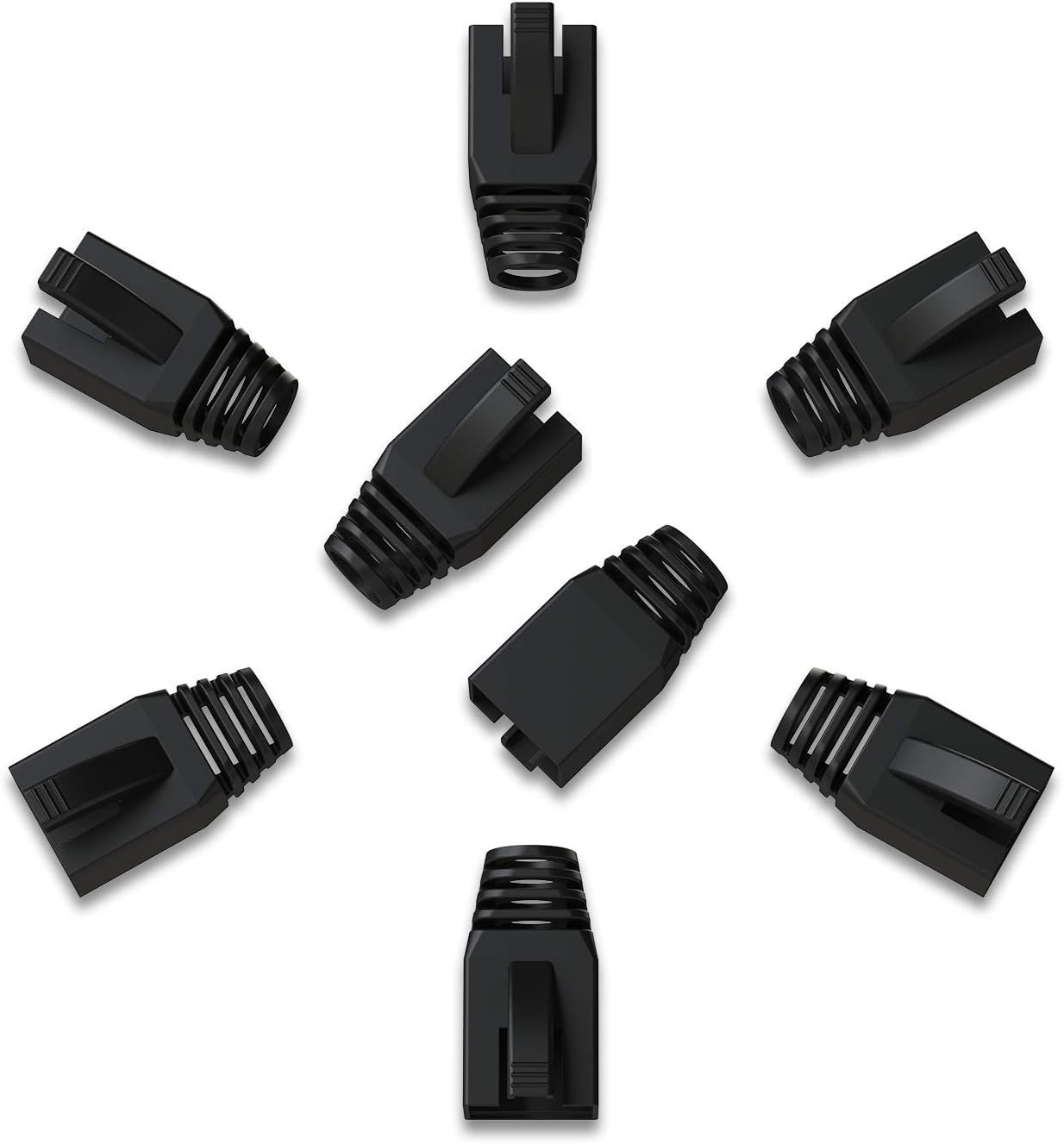 LINKUP – RJ45 Connector Boots for Large Diameter Wires | Fits Cat6A ...