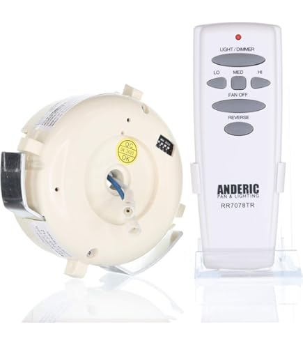 Hunter Fan Receiver 85112 Ceiling Fan Remote Control & Universal Fan