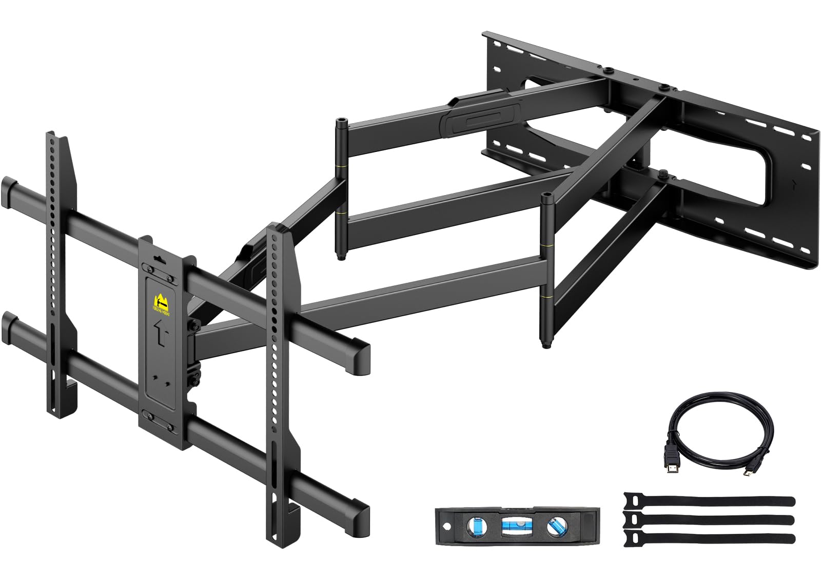 Heavy Duty Long Arm TV Wall Mount with 43" Dual Articulating Arms for ...