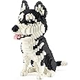 Amazon.com: Husky Micro Building Block Dogs Mini Block Animal Dog ...