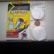 WETNFIX (20 Discs) - Fixing Wall Plugs Fast! No Need to Fill or redrill ...
