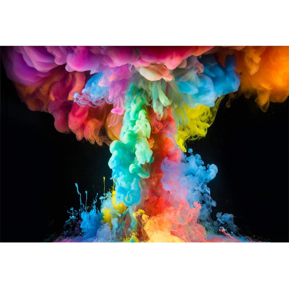 Yeele Photography Background 10x7ft Color Explosive Smoke Photo ...