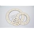 Amazon.com: Pancake Wreath Frame | Five (5) Pack | Pancake Wreath Board ...