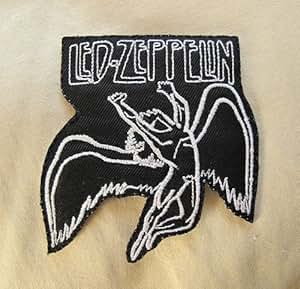 Amazon.com: LED ZEPPELIN Patch Rock Band Iron on Sew Applique ...