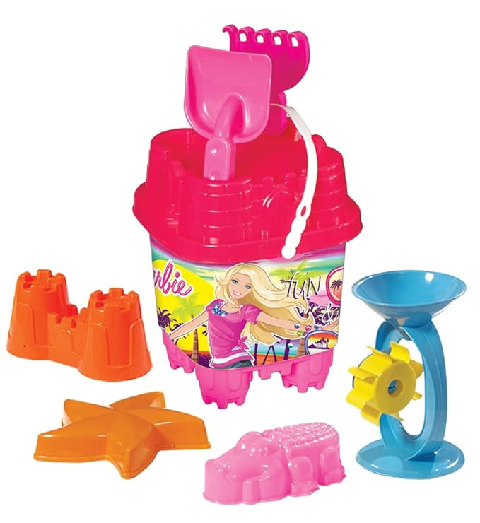 Buy Barbie 01577 Princess Power Big Castle Bucket Set, Multi Color ...