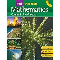 Amazon.com: Holt Mathematics: Course 2: Pre-algebra: 9780030923166 ...