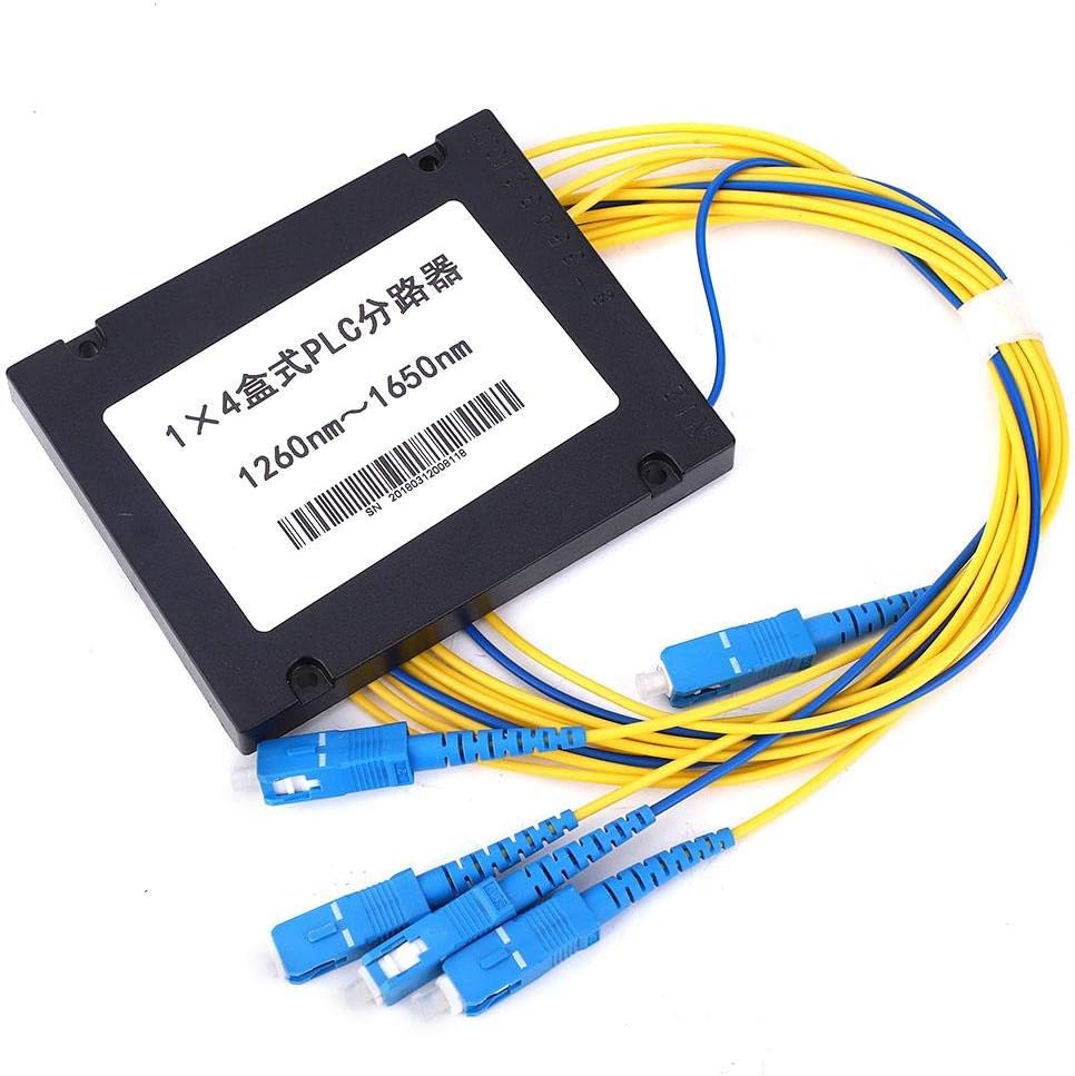 PLC Fiber Optic Splitter for Home Wiring Single Mode Low Insertion Loss ...