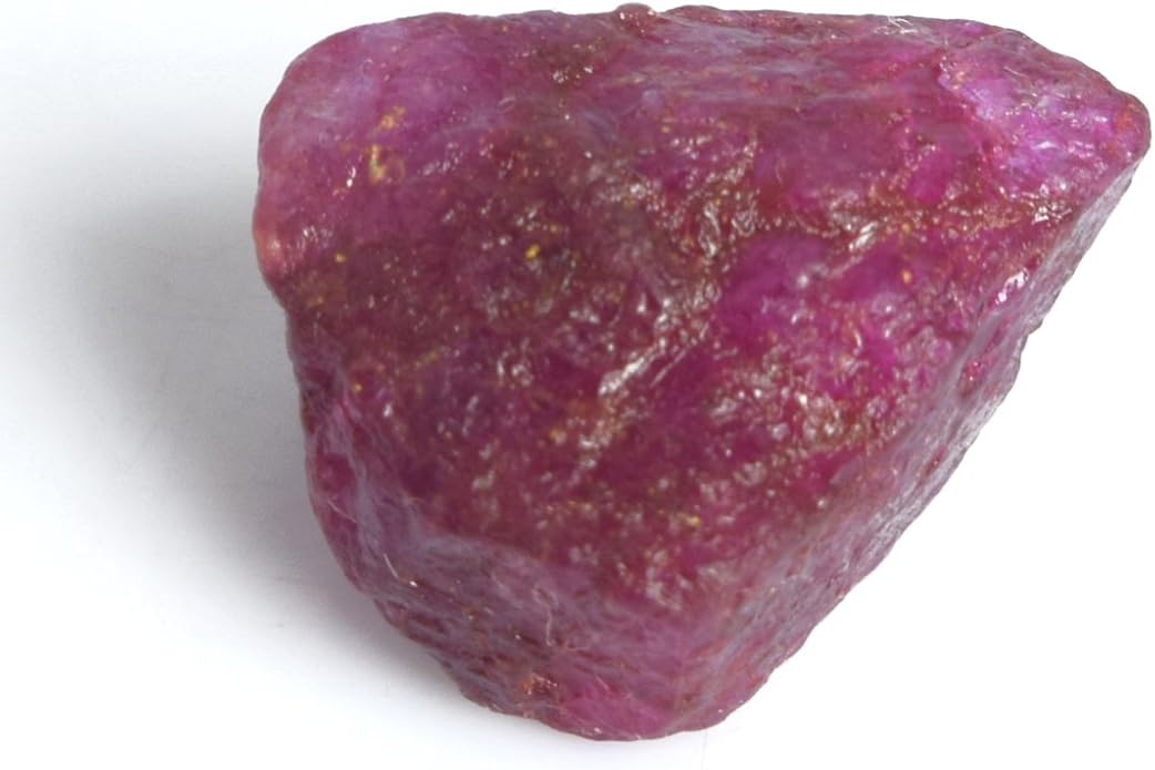 Rubí rojo de 16,50 ct sin cortar natural certificado crudo áspero gema ...