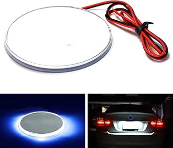iJDMTOY (1) Blue LED Illuminated Emblem Background Lighting Kit For BMW ...