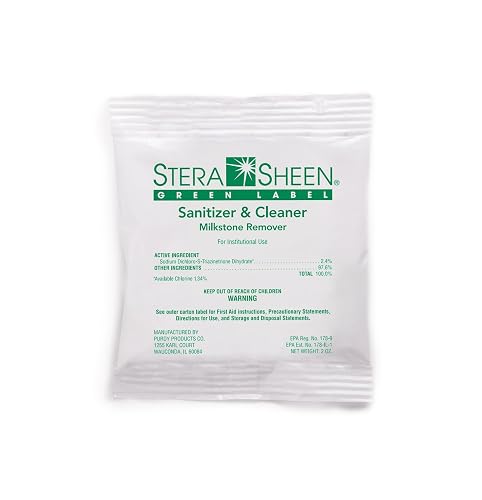 Stera Sheen Green Label Sanitizer + Cleaner + Milkstone Remover ...