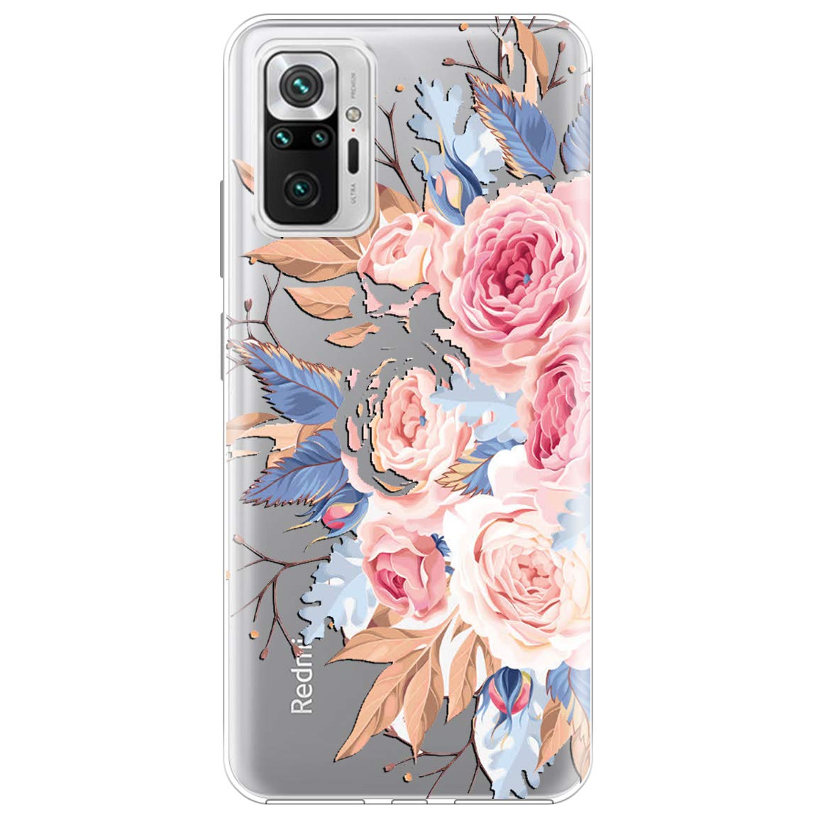 Fashionury Shock Proof Protective Soft Transparent Printed Back Case ...