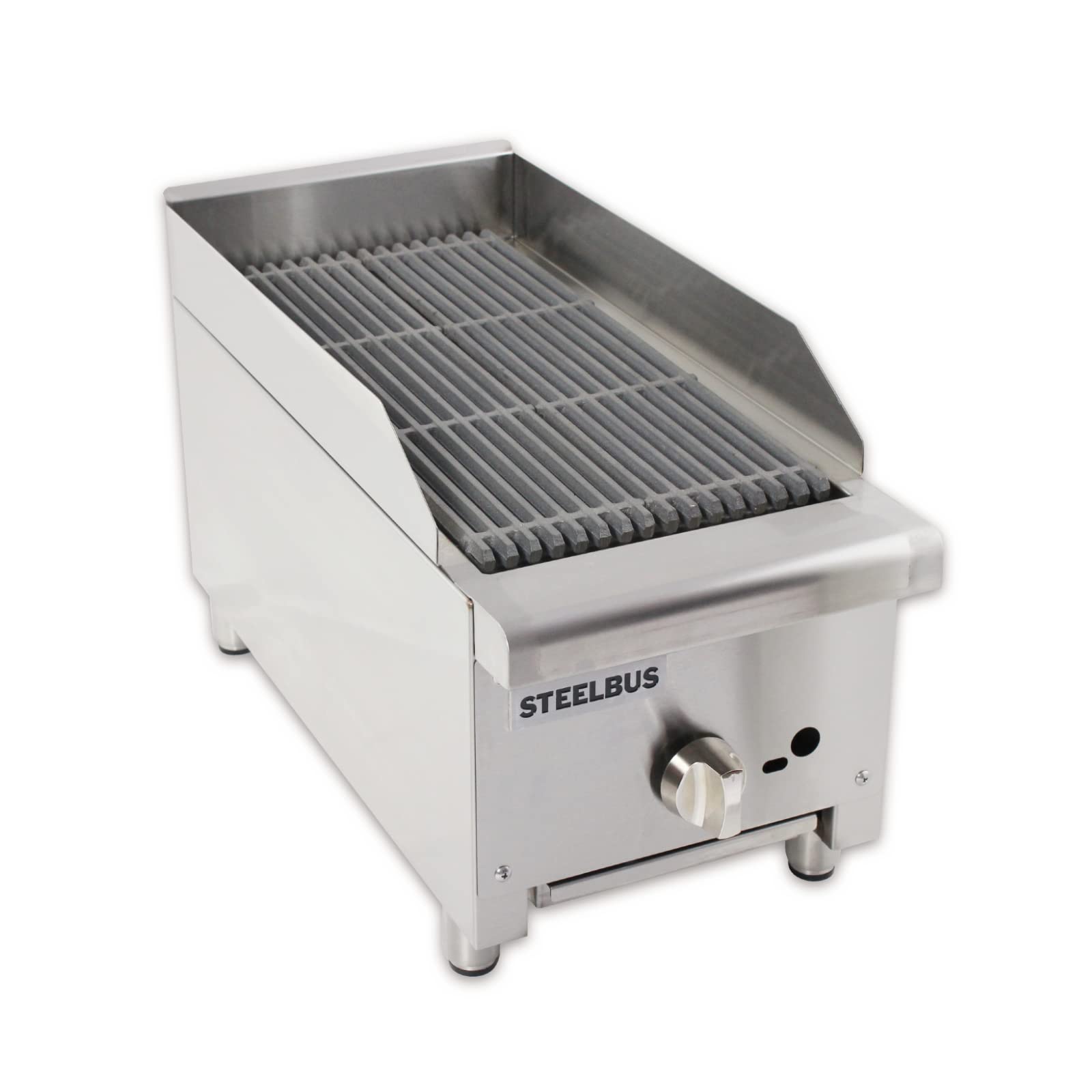 STEELBUS 12'' Heavy duty Commercial Radiant Broiler 1 Burner Natural ...