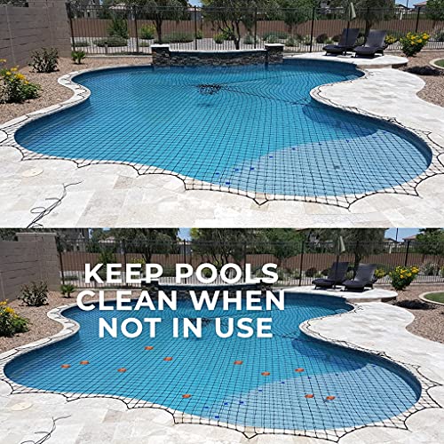 15x20 Feet Pond Netting, Heavy Duty Pool and Pond Net with Extra Fine ...