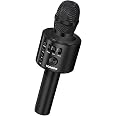 Amazon.com: BONAOK Wireless Bluetooth Karaoke Microphone,3-in-1 ...