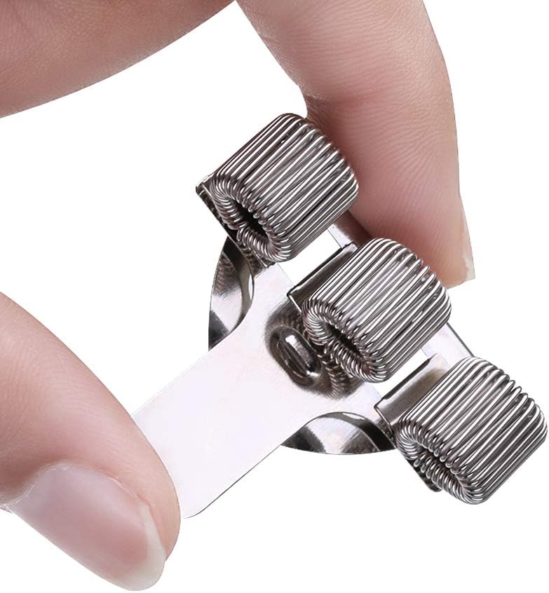 Triple Metal Pen Holder with Pocket Clip for Notebook and Clipboard ...
