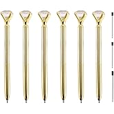 Amazon.com : Bememo 12 Pieces Big Diamond Crystal Ballpoint Pens and 6 ...