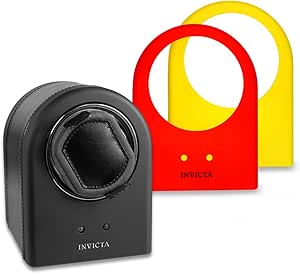 Amazon.com: Invicta Single Watch Winder with Interchangeable Face ...