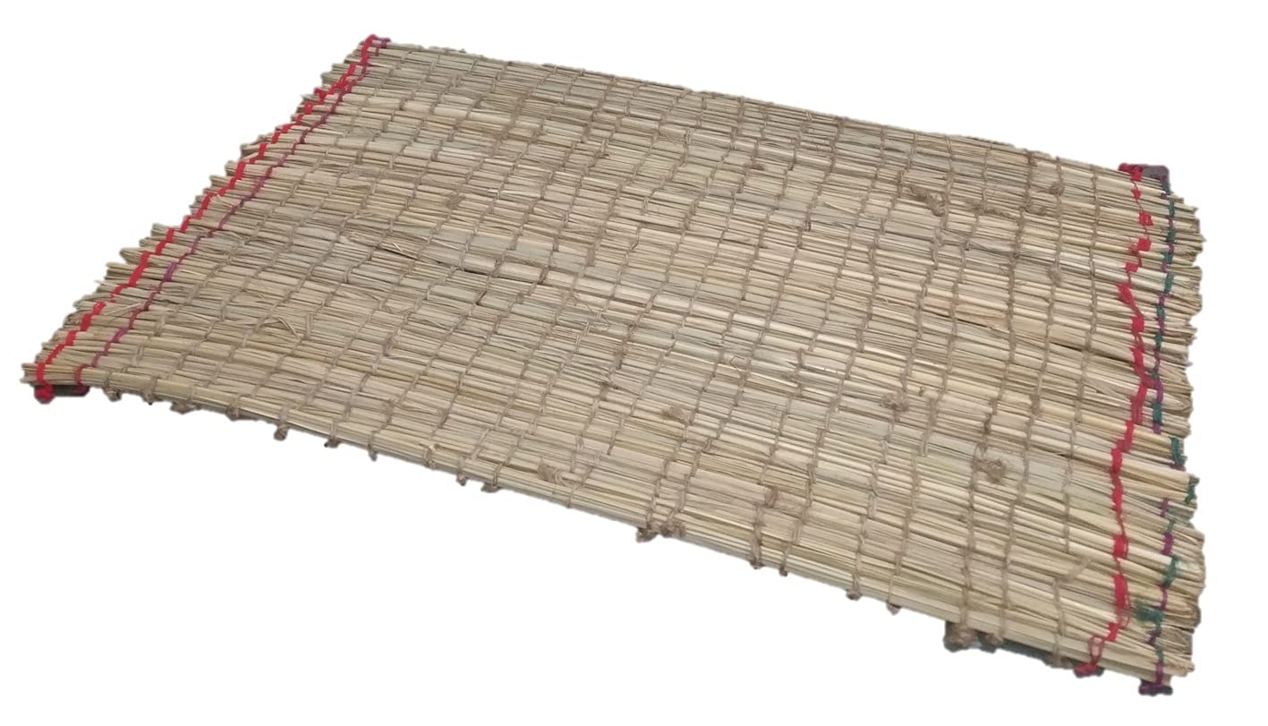 Buy DARBHA / KUSHA ASANAM (MAT, ASSAN) Size 58 X 33 cm Made of KUSHA OR ...