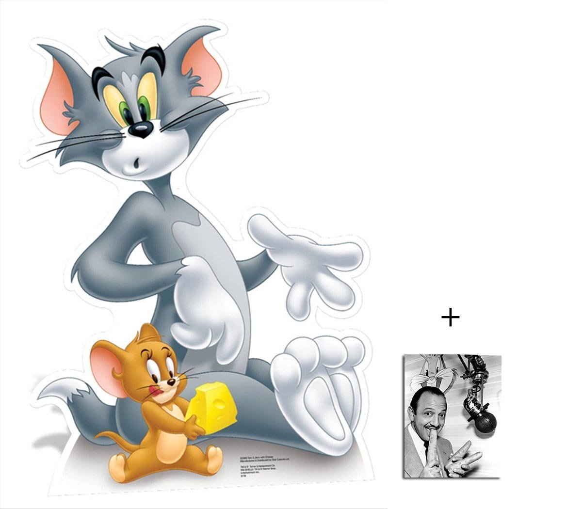 Buy Fan Pack - Tom and Jerry Holding Cheese Looney Tunes Cardboard ...